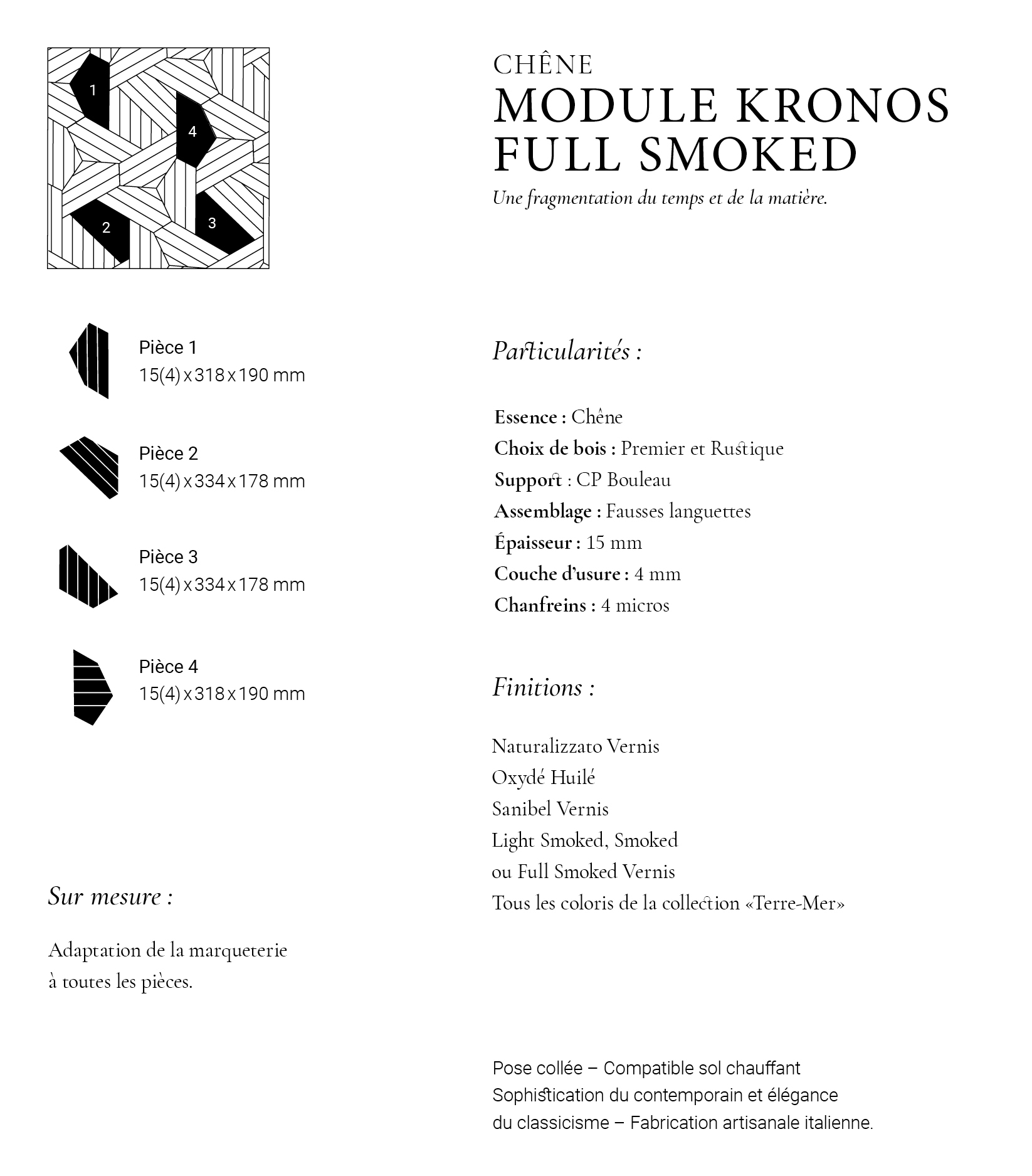 Module Kronos Full Smoked | CarréSol Éditions